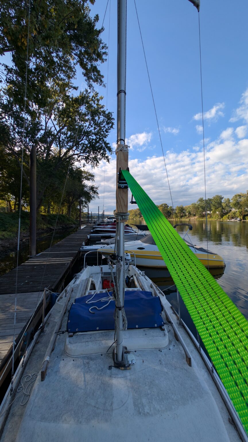 Simple DYI Sailboat Mast Raising System – 3 Rivers Sailing